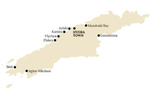 Where to find the best beaches in Hydra, Greece