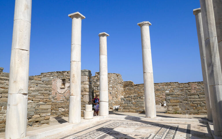 Visiting Delos island, Greece: An easy day trip from Mykonos