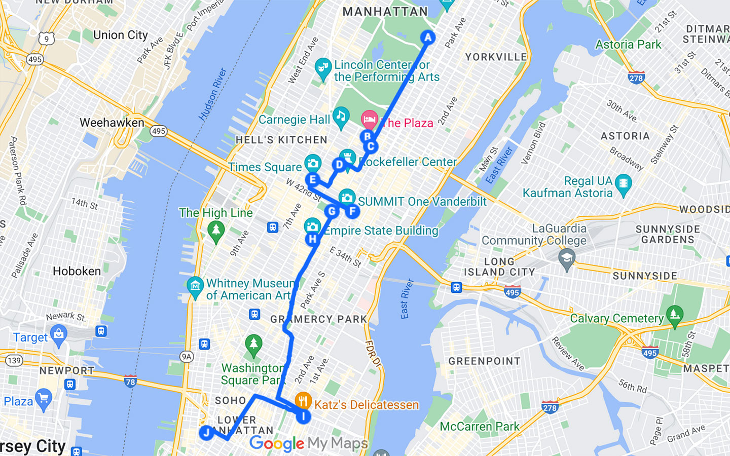 A self-guided New York film locations walking tour (with map)