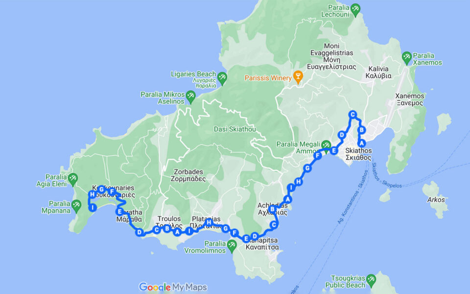 Exploring Skiathos without a car: Skiathos public transport guide