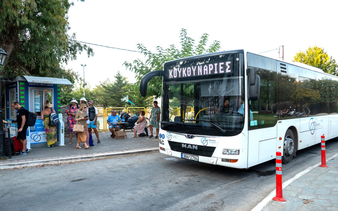 Exploring Skiathos without a car: Skiathos public transport guide