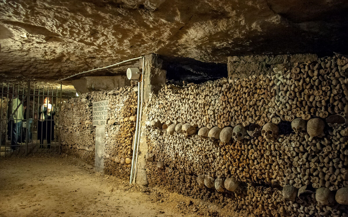 Visiting the Paris catacombs: Paris' eerie underground graveyard
